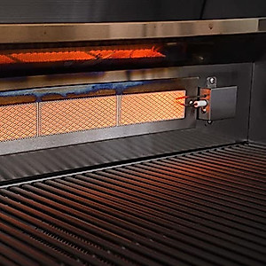 Blaze Rotisserie Kit for 40-Inch 5-Burner Gas Grills - BLZ-5-ROTIS-SS