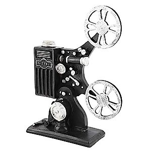 Film Projector Model, Vintage Style Resin Projector Model, Vintage Resin Movie Film Projector Model, Figurine Figure Props Home Decor