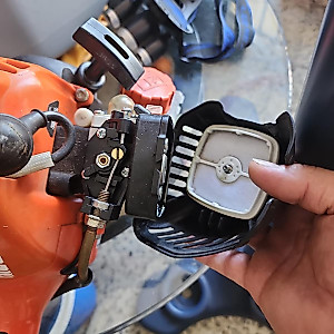 FJSaDobo 2PC Air Filter for Echo SRM-266 SRM-280 PE-280 PB-251 PB-255 PB-265 A226000471 A226000472 Trimmers Blowers Fuel Filter Primer Bulb