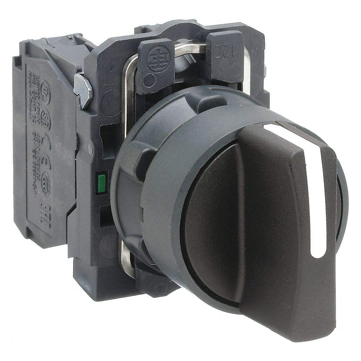 Schneider Electric Non-Illuminated Selector Switch, Size: 22mm, Position: 3, Action: Maintained/Maintained/Maintain