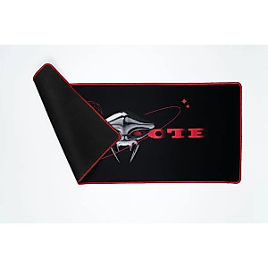 Havit MP848 PC Series Mousepad, 25 cm x 25 cm Size, Black/Red