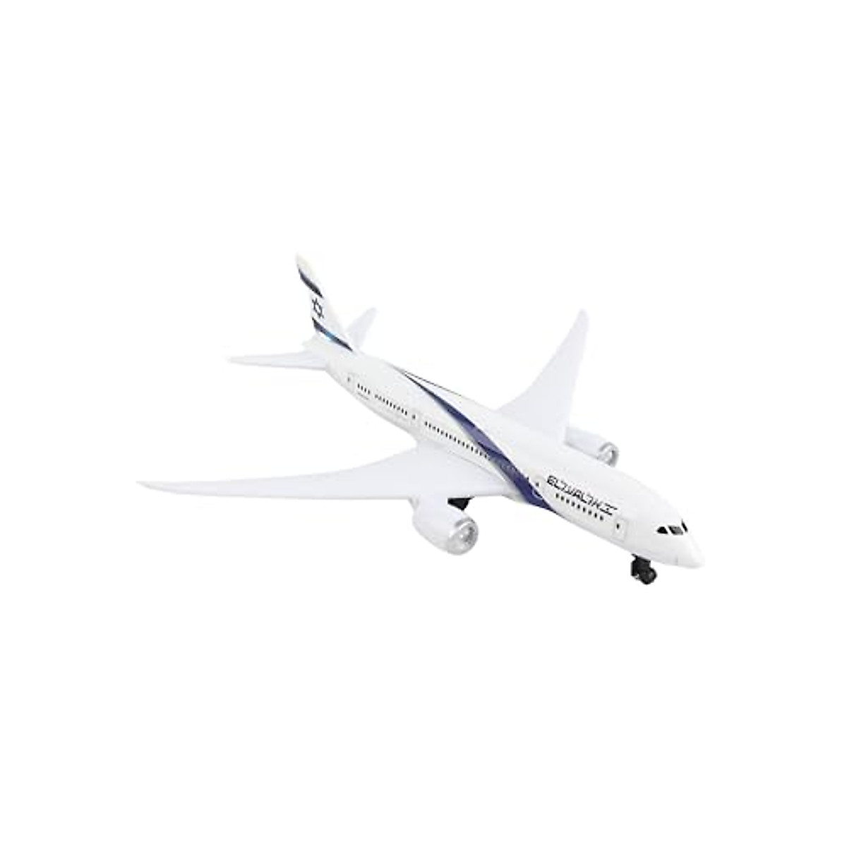 Daron Toy Airplane – El Al – Die-Cast Metal Model Airplane Toy with Plastic Parts for Kids Ages 3+