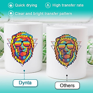 Dynta Sublimation Paper 8.5x11 Inch 125G 160 Sheets Heat Transfer Papers for Any Inkjet Printer with Sublimation Ink for Tumblers,Polyester T-shirts,Light Fabric Mugs White Blank Paper