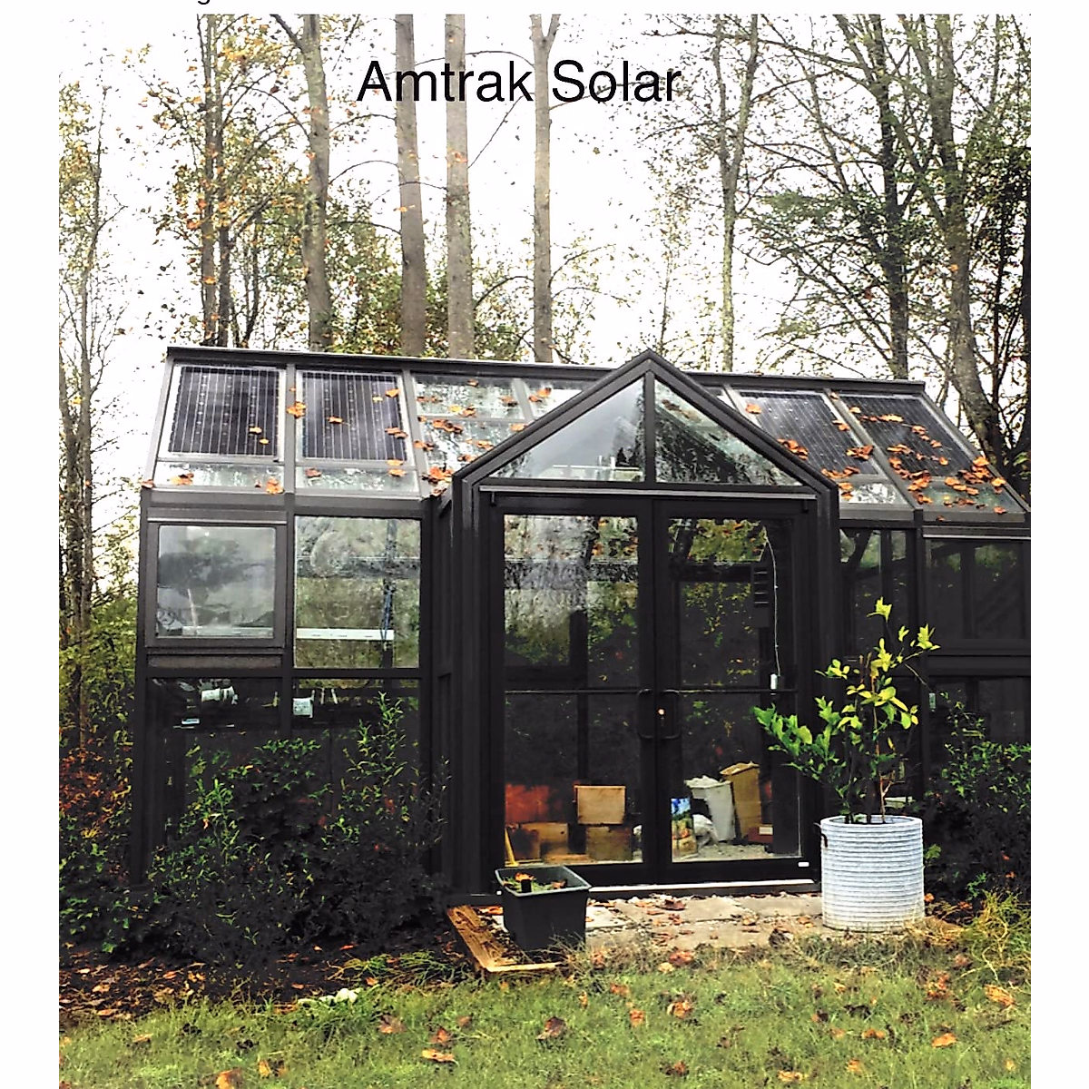 Amtrak Solar Powerful 100-Watt Solar Attic Fan Quietly Cools, Ventilate ...