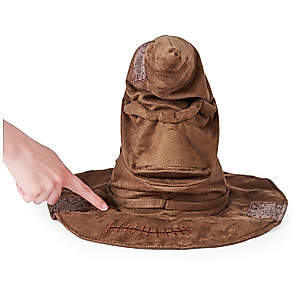 Wizarding World Harry Potter, Talking Sorting Hat with 15 Phrases for Pretend Play, Kids Toys for Ages 5 and up