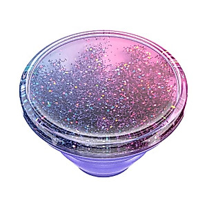 ​​​​PopSockets Phone Grip with Expanding Kickstand, PopSockets for Phone, Tidepool PopGrip - Glitter Ombre