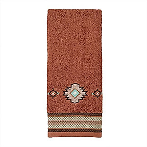 SKL Home Southwest Sunset Hand Towel, 15x26, Rust