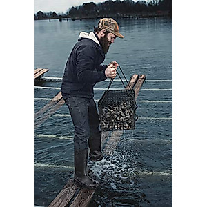 Dunlop Protective Footwear, Chesapeake plain toe Black Amazon, 100% Waterproof PVC, Lightweight and Durable, 8677577.11, Size 11 US