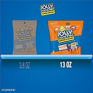 JOLLY RANCHER Fruity Bash Assorted Fruit Flavored Hard Candy Bag, 13 oz