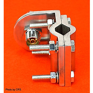 Workman Double Groove CB Radio Antenna Mount W/ SO239 Stud BRV1