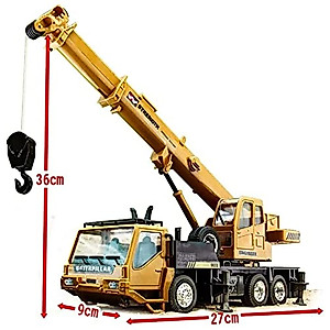 ZOTTEL Remote Control Engineering Vehicle Tower Crane RC Mobile Construction Crane Bulldozer Loader Gift Boy Toys Excavator Educational Toys
