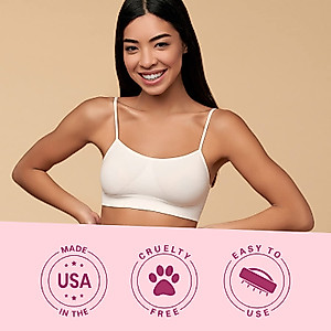 Cellulite Massager Brush | Anti Cellulite Silicone Body Scrubber - Skin Smoothing Tighten Tone Exfoliate & Firm Skin Use on Scalp Skin & Muscles | Handheld Body Scrub by M3 Naturals