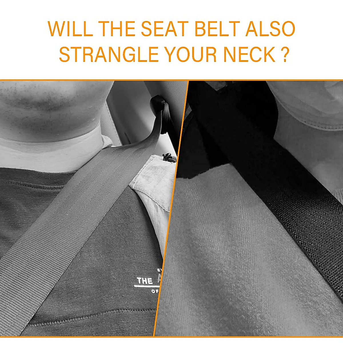 2PCS Fluffy Car Seatbelt Covers - Soft&Comfortable Plush Seat Belt Cushion Protects Shoulder - Universal Seat Belt Covers for Adults or Children Fits Car Truck SUV Van RV (Pink/2pcs)