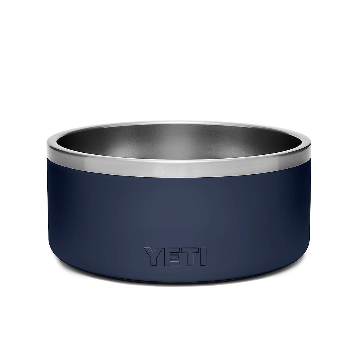 YETI Boomer 8, Stainless Steel, Non-Slip Dog Bowl, Holds 64 Ounces, Navy