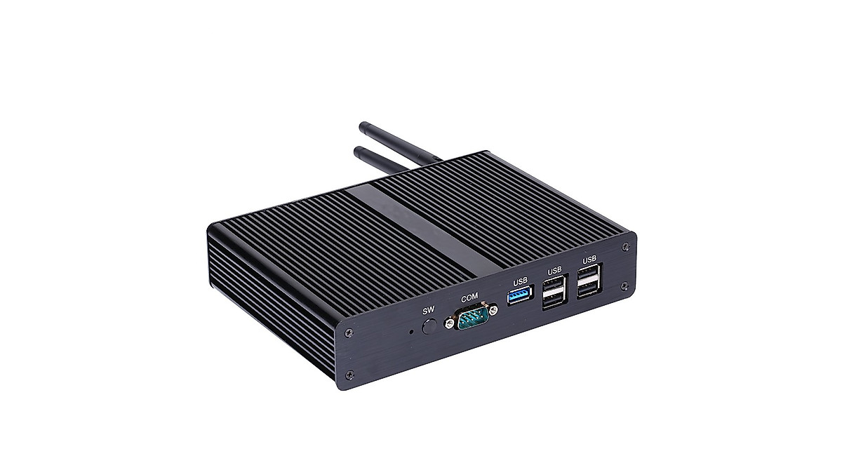 HUNSN Fanless Mini PC, Desktop Computer, HTPC, Nano Kodi Box, Intel Celeron N2920 N2940, Windows ...