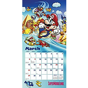 Super Mario 2020 Wall Calendar: History of a Hero