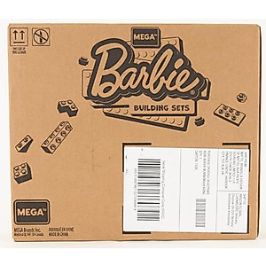 Mega Barbie Malibu Building Sets Bundle, 440 Bricks and Pieces with Fashion and Roleplay Accessories, 7 Micro-Dolls, 1 Puppy, 2 Birds and 2 Turtles, Toy Gift Set for Ages 4 and up