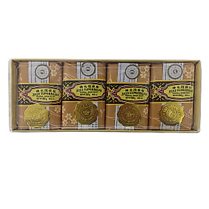 Bee & Flower Soap Bar Sandalwood Soap Moisturizing Bath Bar Soap Nourishes Your Skin 4.4 oz(Pack of 4)