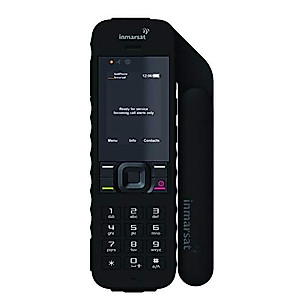 2021 Unlocked IsatPhone 2.1 Satellite Phone - Voice, SMS, GPS Tracking, SOS Global Coverage - Water Resistant - Sim Card Included (No Airtime) - Prepaid and Monthly Plans Available…