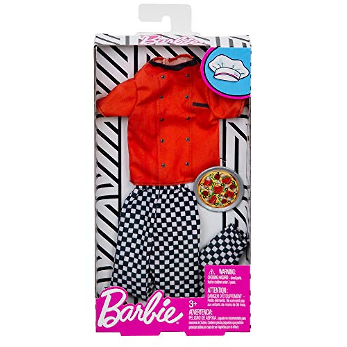 Barbie Clothes Career Outfits for Ken Doll, Gift for 3 to 8 Year Olds