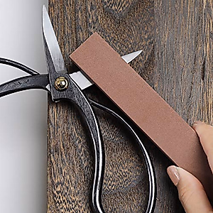 Wazakura Sharpening Oilstone for Bonsai Scissors and Cutter, MADE IN JAPAN, Whetstone Fine Grid - #320 Oil Stone