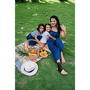 wiuseki Ankle Brace for Women and Men Compression Foot Support for Sprained Ankle Stabilizer,Injury Recovery,Pain Feet Relief,Ankle Support for Running,Basketball(Medium)