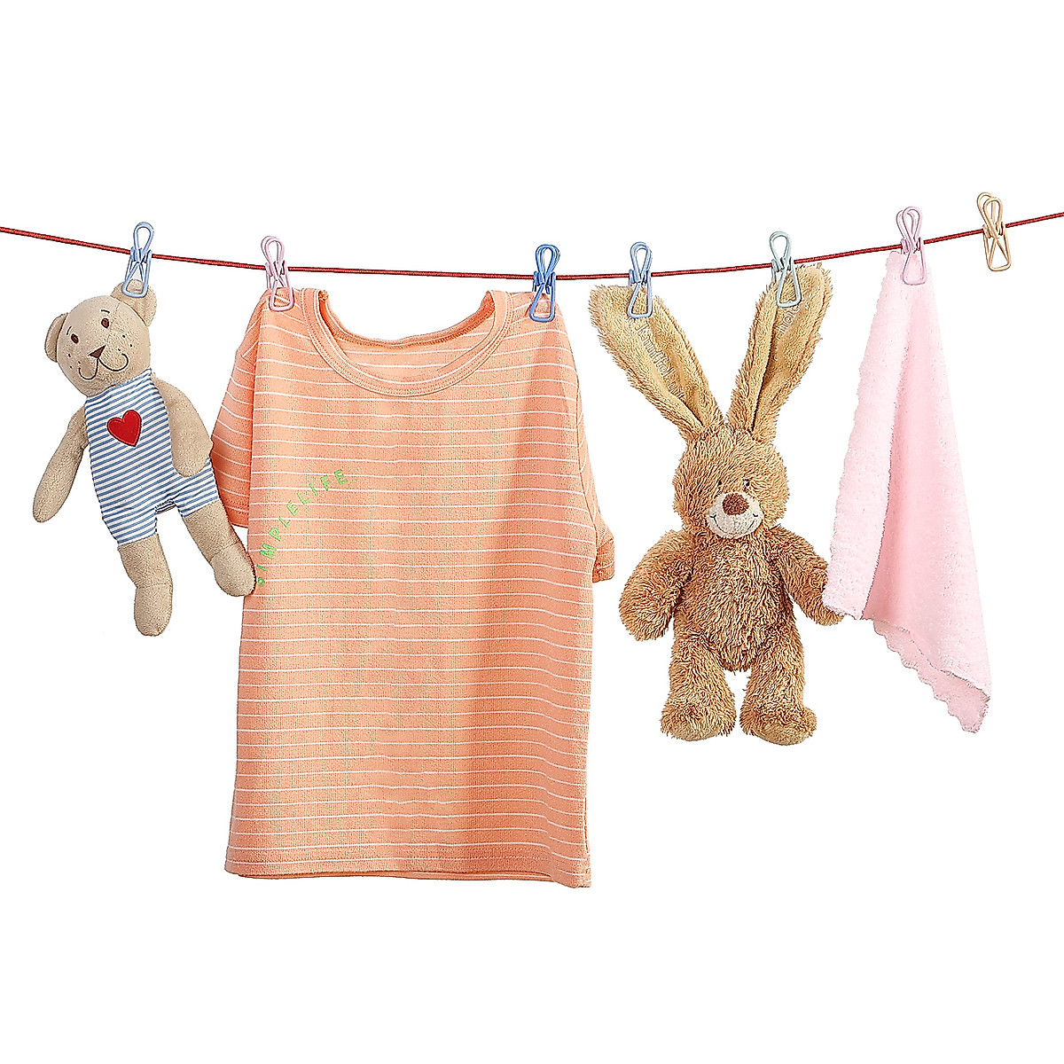 Mr. Pen- Chip Clips, 18 Pack, 2 Inch, Pastel Colors, Utility Steel PVC-Coated Clips, Bag Clips, Chip Clip, Metal Clips, Chip Bag Clip, Food Clips, Bag Clips for Food Storage, Food Bag Clips