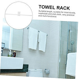 2pcs Aluminum Alloy Towel Rack Kitchen Towel Bar Bathroom Racks Shower Towel Rack Hand Towel Racks for Bathroom Towel Rack for Kitchen Towel Rods for Bathroom Bath Towel Holder