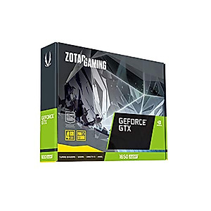 ZOTAC Gaming GeForce GTX 1650 Super Twin Fan 4GB GDDR6 128-Bit Graphics Card, Super Compact, Zt-T16510F-10L
