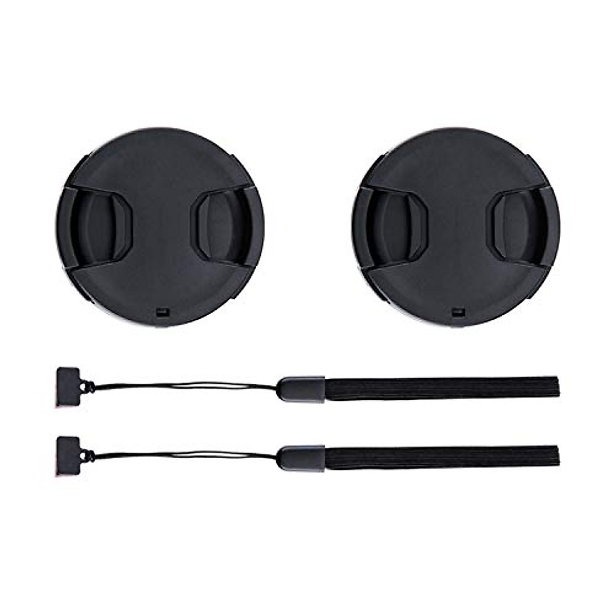 49mm Front Lens Cap Cover with Deluxe Cap Keeper for Canon EOS M50 M5 M6 Mark II M200 M100 with Kit Lens EF-M 15-45mm f/3.5-6.3 is STM, for Canon R50 R10 with RF-S 18-45mm Lens & More 49mm Lenses