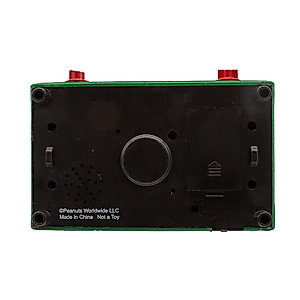 Peanuts Kurt Adler 6-Inch Battery Operated Outdoor Scene Musical TV Table Piece, Multicolor