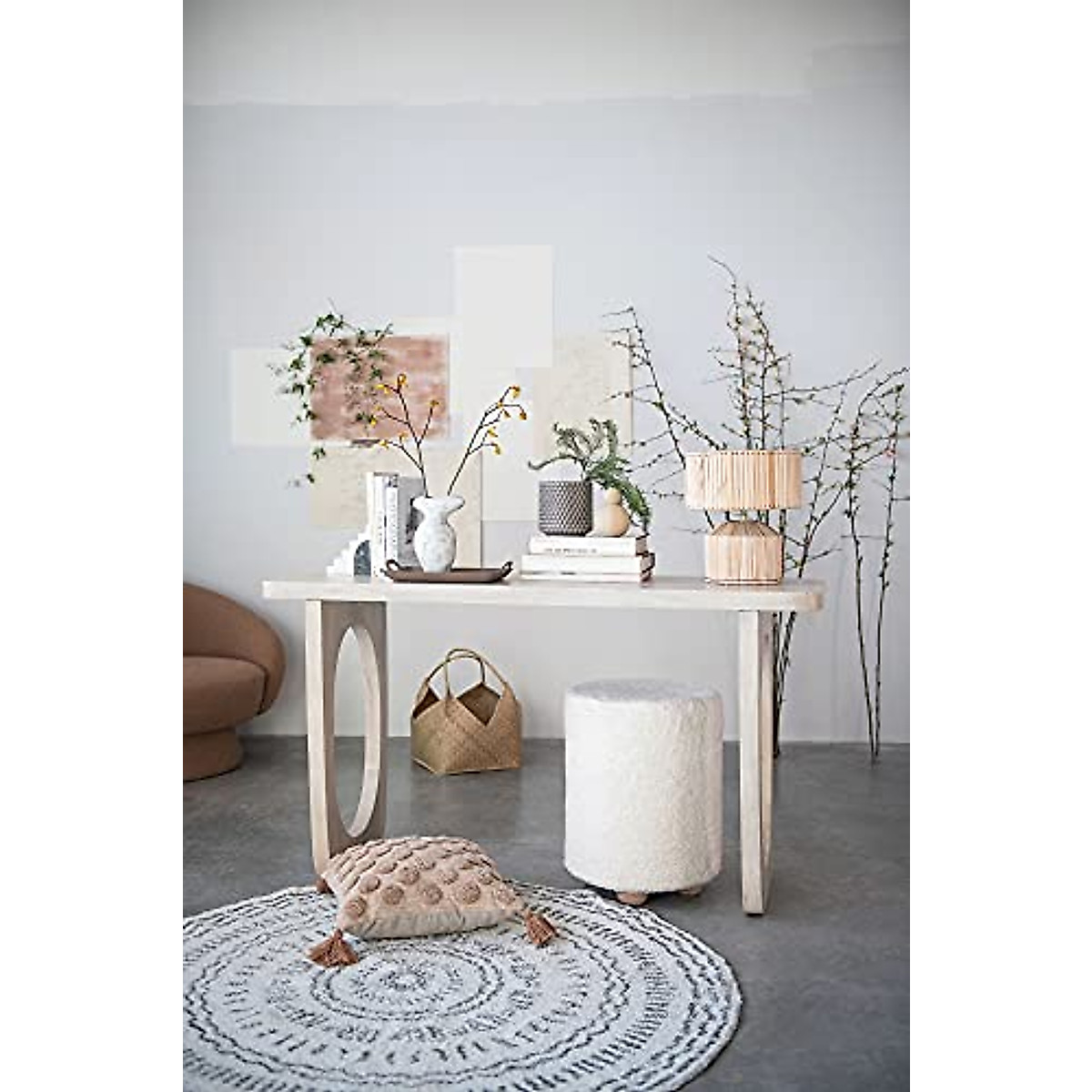 Bloomingville Square Seagrass Handles, Set of 2 Basket, Natural, 2