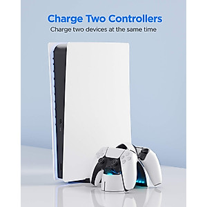 binbok P5 Controller Charger Station, Charging Station Dock, P5 Charger with LED Indicators, Fast Charging, Safety Chip