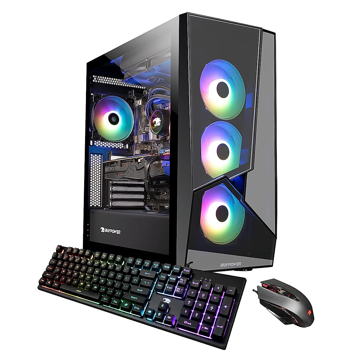 iBUYPOWER Pro Gaming PC Computer Desktop SlateMR 236i (Intel i5-12600KF 3.7GHz, GeForce RTX 3060 12GB, 16GB DDR4 RGB RAM, 500 GB NVMe SSD + 1 TB HDD, WiFi Ready, Windows 11 Home)