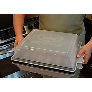 King Kooker 1113BK Plastic Breader Box with Sifter, One Size, Multi