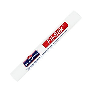 Mohawk Fill Stick (Fil-Stik) Furniture Cabinet Touch Up Putty Wax Filler White M230-0202 (5)