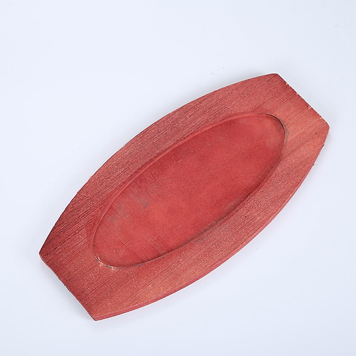 LOGOFUN Roasting Fry Pan Baseplate Grill Pan Reusable Cooking Pan Fish Serving Tray Square Cast Iron Grill Pan for Kitchen Supplies