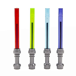 Lego Star Wars Lightsaber Gel Pen Set - 4 Pack Gel Pens (52875) - Set for Back to School, College, or Office