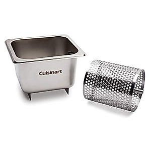 Cuisinart CBW-201 Butter Wheel Stainless Steel & Smashed Burger Press, Cast Iron CISB-111