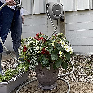 50ft Hose Retractable Hose Reel Gray