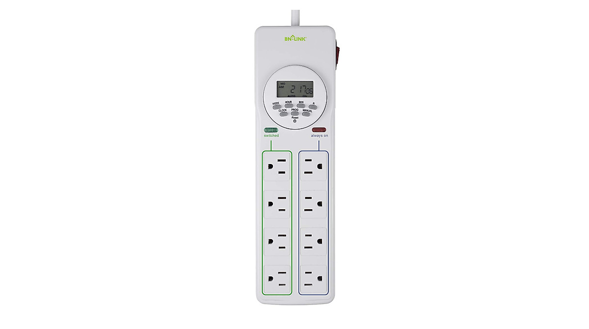 BN-LINK Surge Protector with Timer & USB Ports