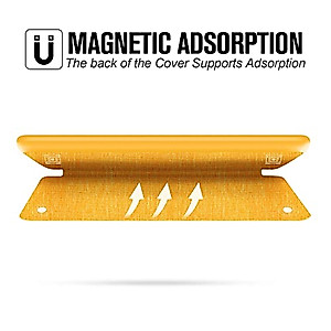 Ayotu Fabric Case for Kindle 10th Gen 2019 Released Only-Thinnest&Lightest Smart Cover with Auto Wake/Sleep - Support Back Cover adsorption(Not Fit Kindle Paperwhite 2018 or Kindle 2022), Yellow