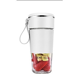Portable Blender, Blender for Shakes and Smooties with Rechargable USB, Multifunctional Mini Blender