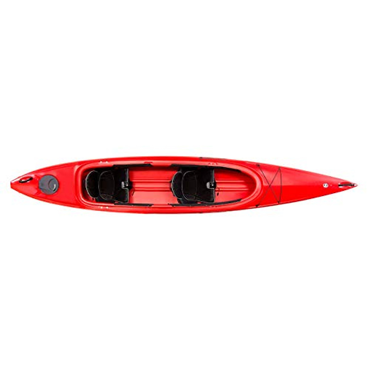 Wilderness Systems Pamlico 145 | Sit Inside Recreational Kayak | Tandem Kayak | 14' 6" | Red