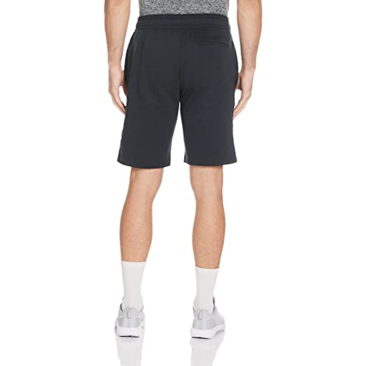 Under Armour Men's Rival Fleece Shorts, Black (001)/Onyx White, X-Small