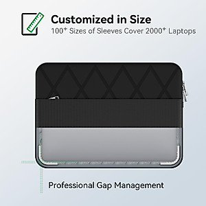 Smatree 14 inch Laptop Sleeve for HP Spectre x360 2-in-1 Laptop 14/14t, HP EliteBook 1040 G11, HP Chromebook x360 14c/14ct, for HP Pro x360 435 G10, 14 inch HP Laptop Bag with Accessory Pocket (E413)