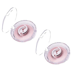 Self-Adhesive Eyelashes, (2Pairs) Reusable Self-Adhesive Eyelashes (2Pairs Natural)