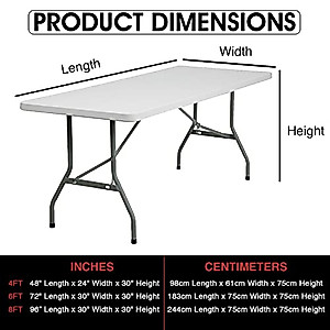 Vortex on Point Custom Stretch Spandex Table Cover for Folding Tables 4ft 6ft 8ft - Universal Rectangular Fit Tablecloth Protector for Wedding, Banquet, Party and Tradeshows (Black, 6Ft)
