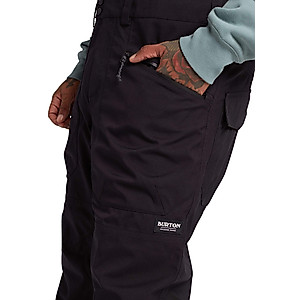 Burton Men's Reserve 2L Bib Pants, True Black, L