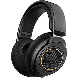 Philips Over Ear Open Back Stereo Headphones Wired with Detachable Audio Jack, Studio Monitor Headphones for Recording Podcast DJ Music Piano Guitar (SHP9600)